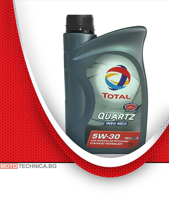 Масло TOTAL QUARTZ INEO MC3 5W30 1L | Масла TOTAL | Мототехника